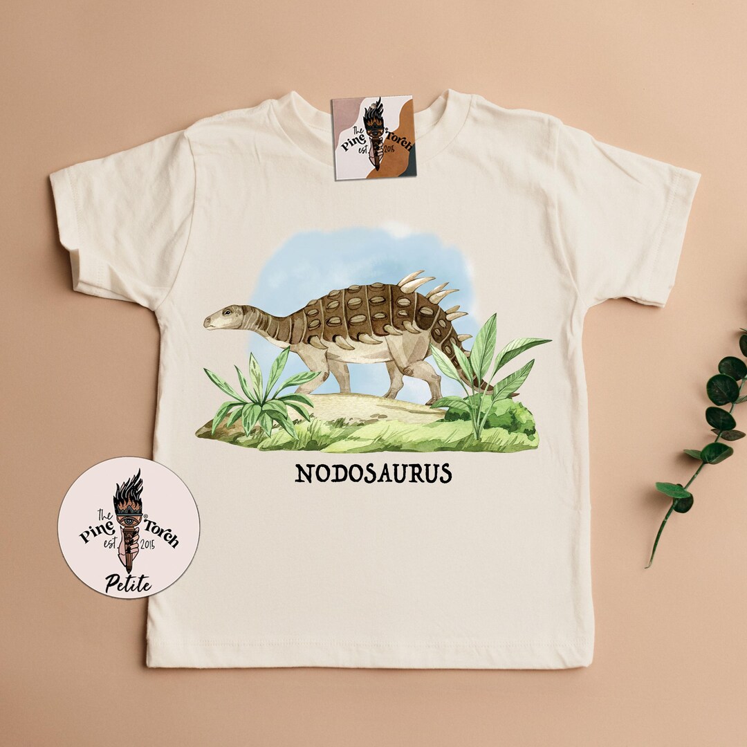 Dinosaur Kids Tee, Nodosaurus Dinosaur Baby Tee, Nodosaurus Baby Shirt ...