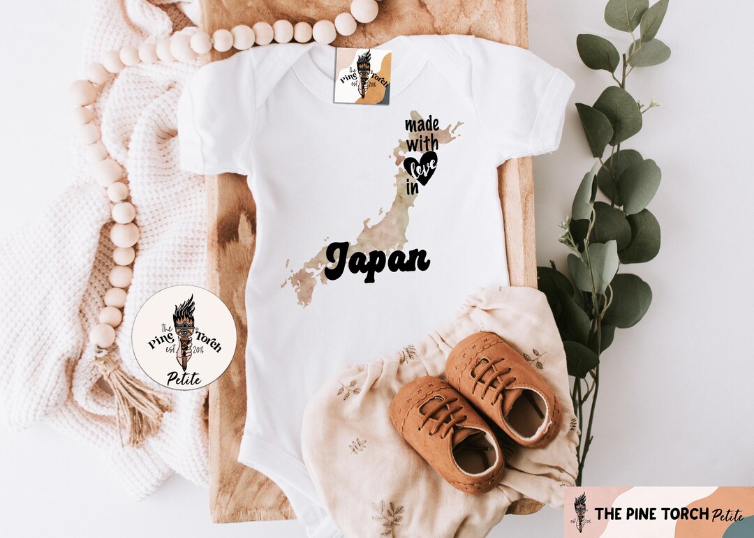 Japan Baby Bodysuit, Made in Japan, Japanese Baby Gift, Japan Baby ...