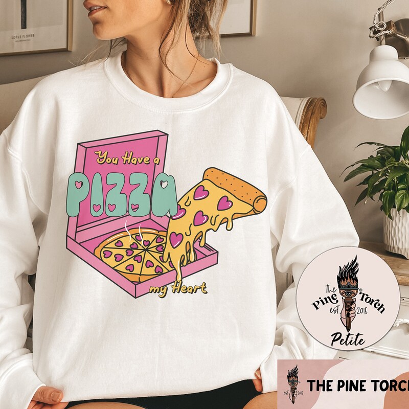 Pizza Sweatshirt - Etsy