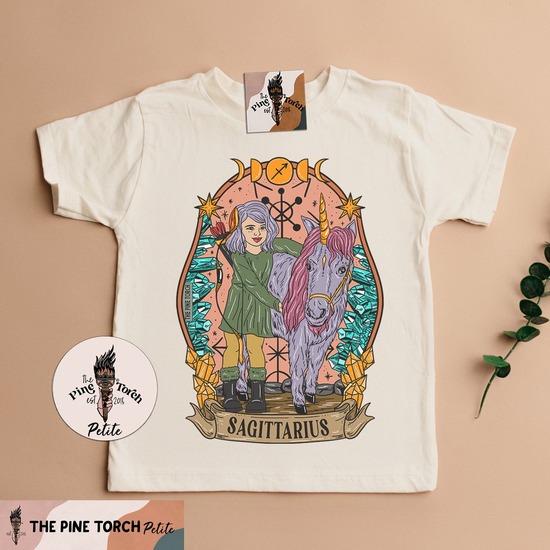 Sagittarius Zodiac Kids Tee, Sagittarius Baby Tee, Sagittarius Zodiac ...