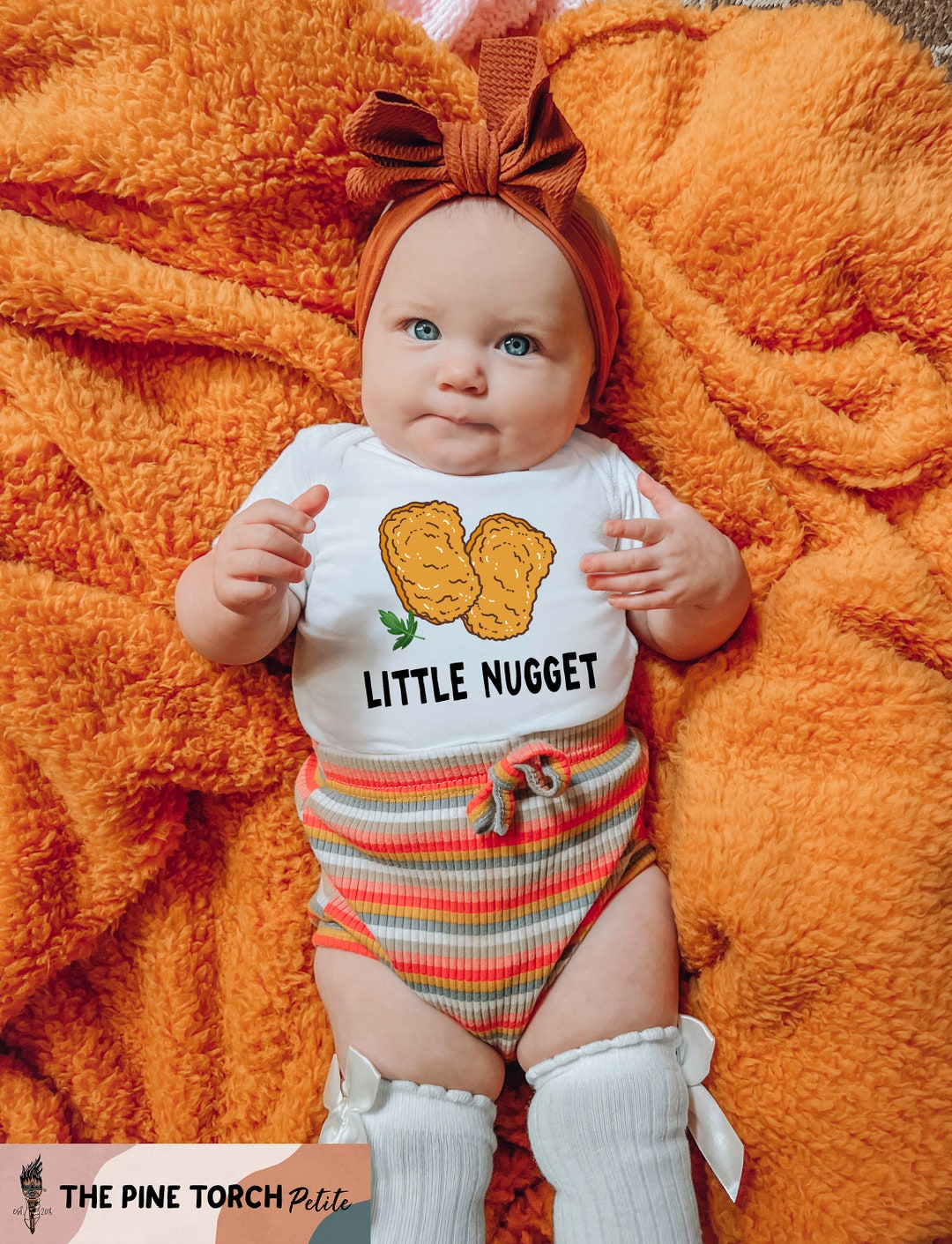 Chicken Nugget Baby Shower Gift, Funny Nugget Kids Clothing, Newborn ...