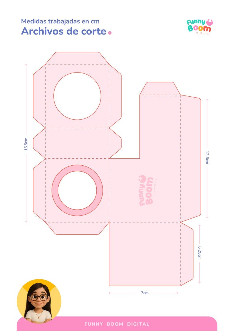 Template - Handy Block Box | Template - Handy Block Box - Etsy