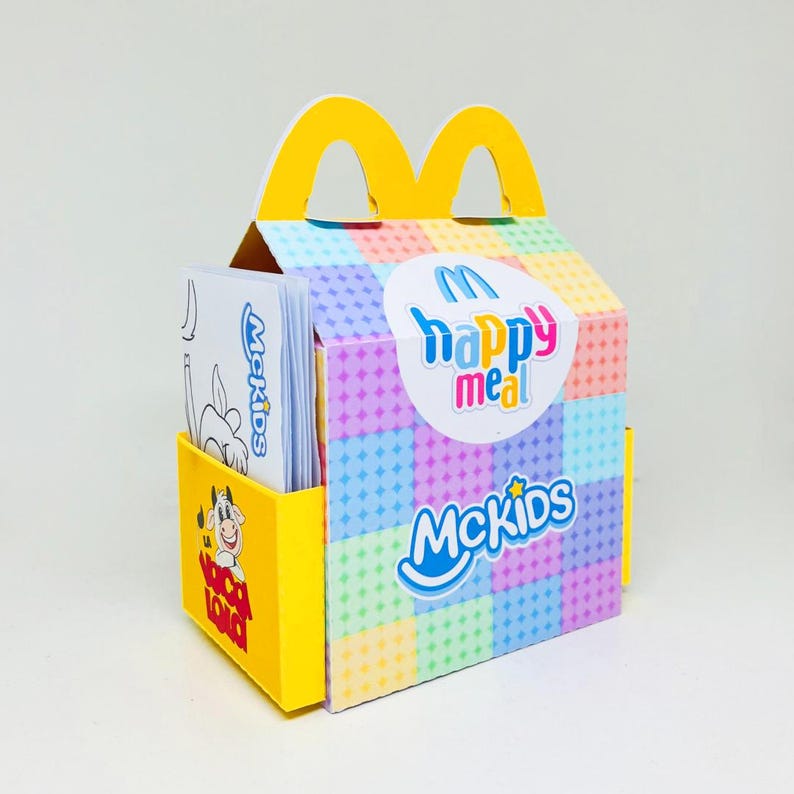 Template - Mc Kids Box | Template - Mc Kids Box - Etsy