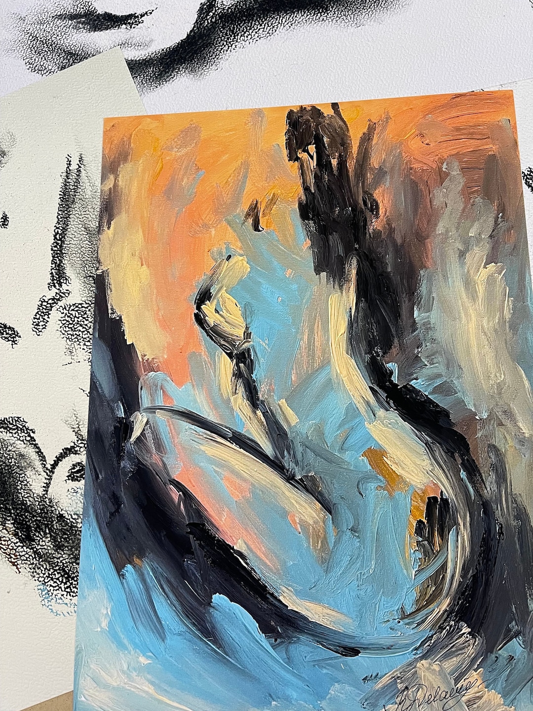 Painting, Woman, Sensual, Figure, Body, Minimalism, Female, Art, Erotic ...