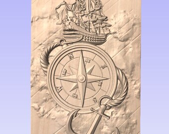 Compass Cnc Stl Files - Etsy
