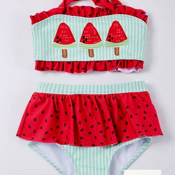 Watermelon Swimsuit - Etsy