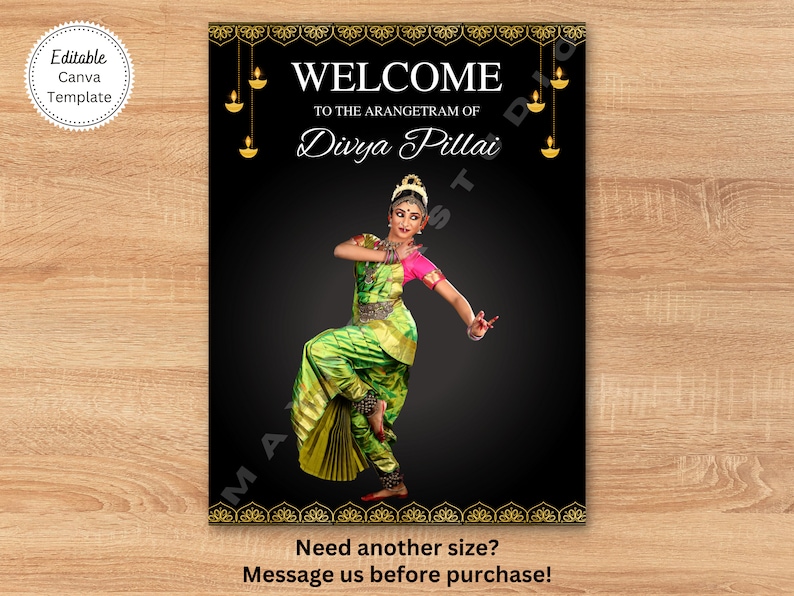 Arangetram Welcome Sign,back Drop,bharatanatyam Arangetram Welcome ...