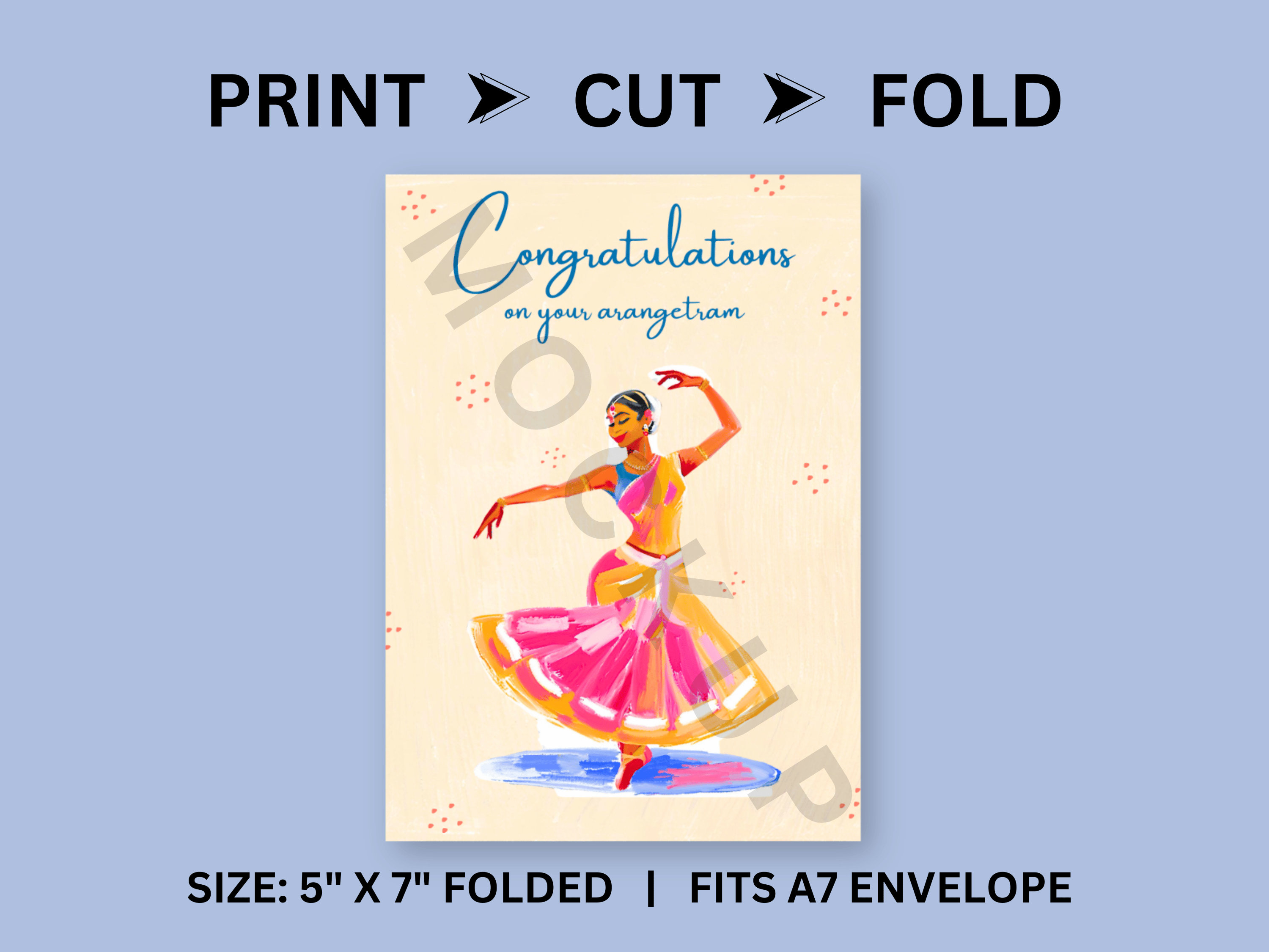 Arangetram Card,arangetram Congratulations Card,arangetram Gift ...