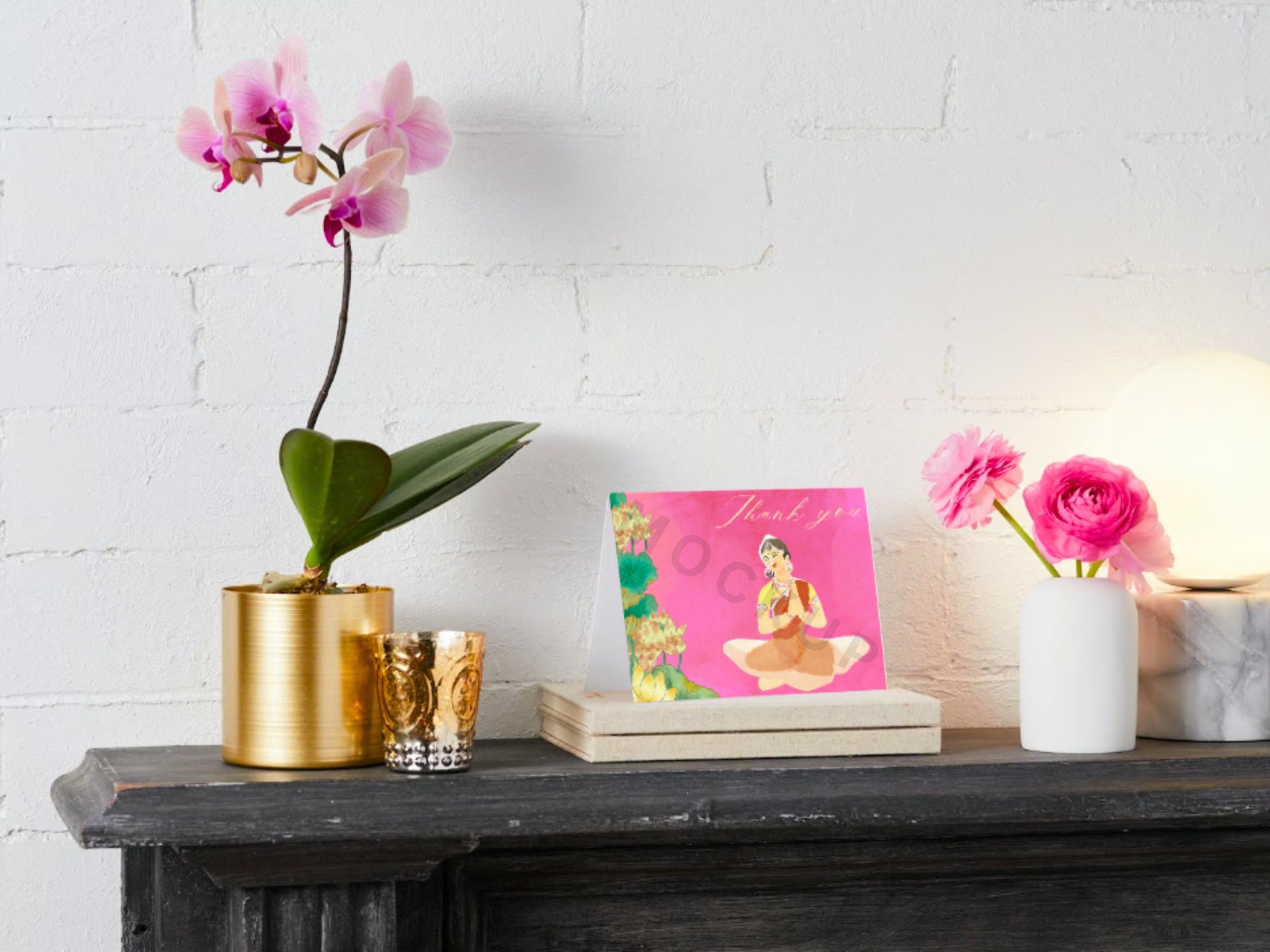 Indian Classical Dance Thank You Card, Arangetram Thank You Card ...