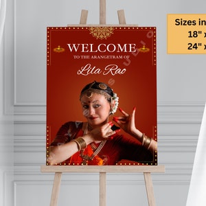 Arangetram Welcome Sign,arangetram Banner,rangapravesham Poster ...