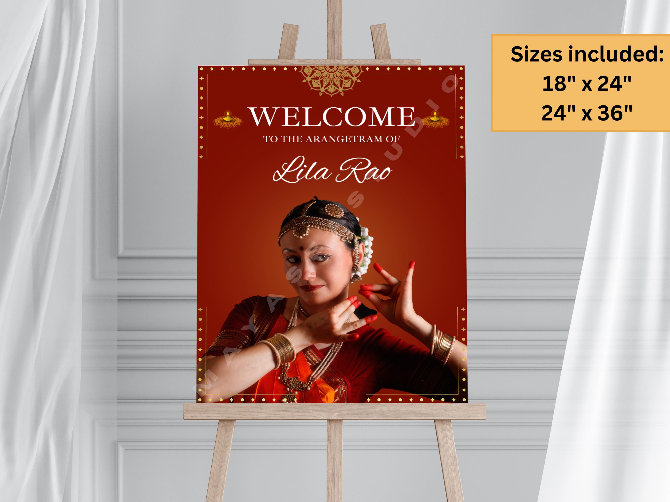 Arangetram Welcome Sign,arangetram Banner,rangapravesham Poster ...