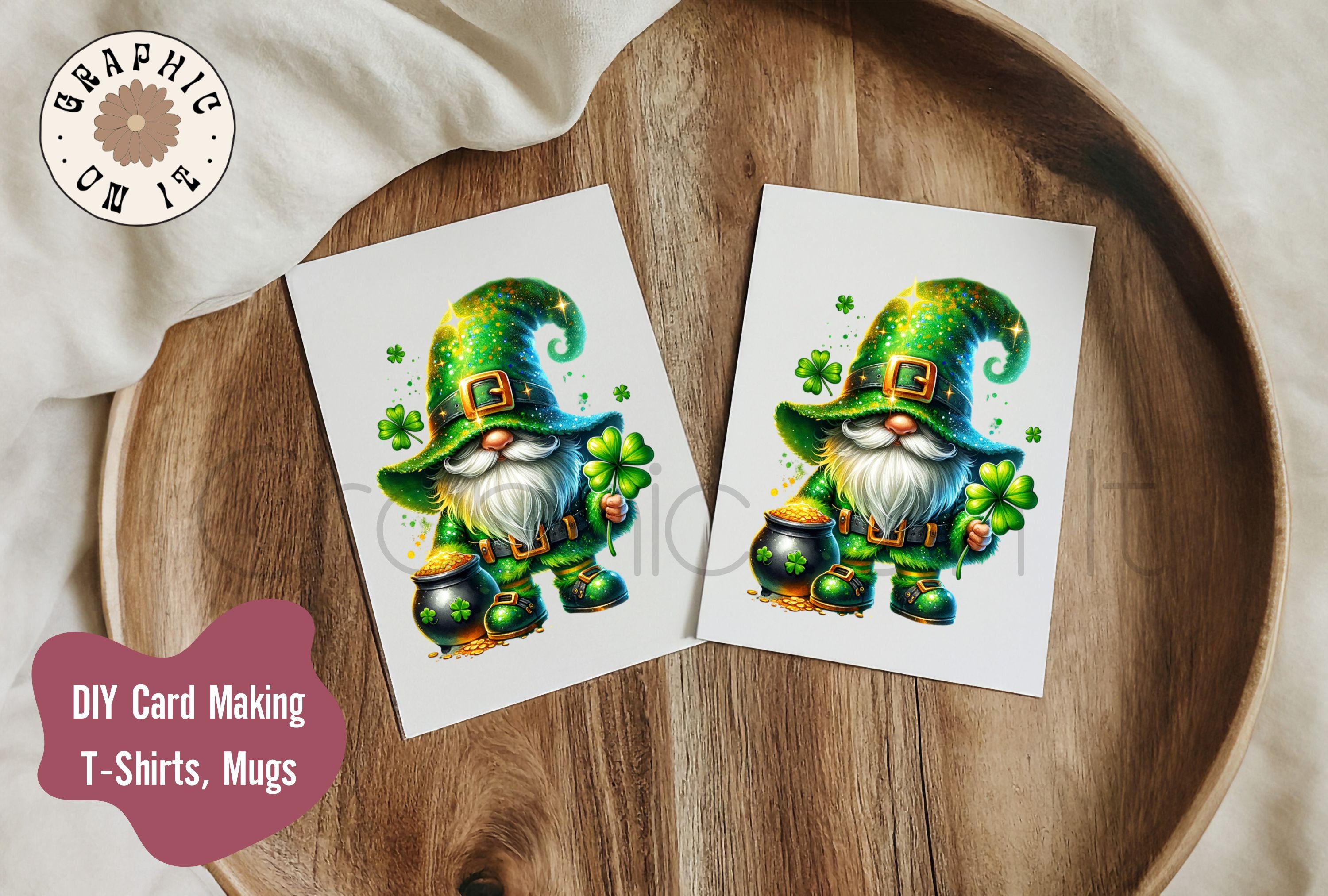 Watercolor St. Patricks Day Gnomes Clipart, St Patrick Gnome PNG, St ...