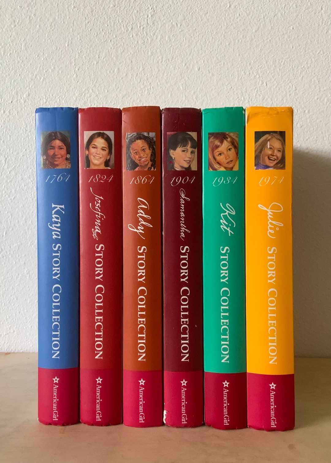 American Girl Doll Story Collection kaya, Josefina, Addy, Kit, Julie ...