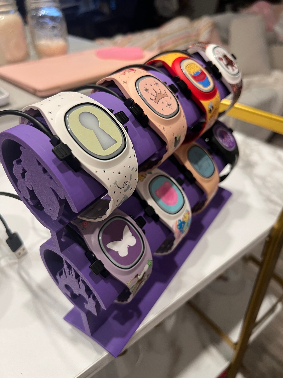 Double Decker Disney Magicband+ Display Stand - Etsy