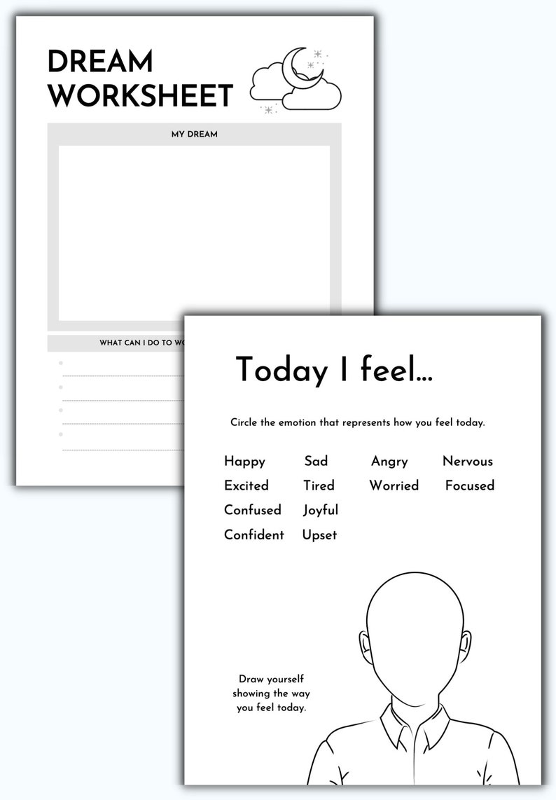 Gratitude and Self-reflection Workbook Bundle for Children, Happiness ...