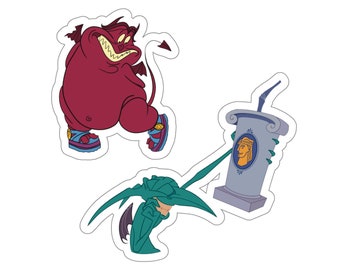 3D Model - Pain and Panic Horns Duo Pack - Hercules Inspired - Etsy