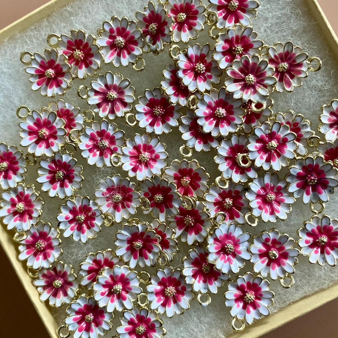 Flora Bloom | Blossom Connector Charms Lot - Etsy