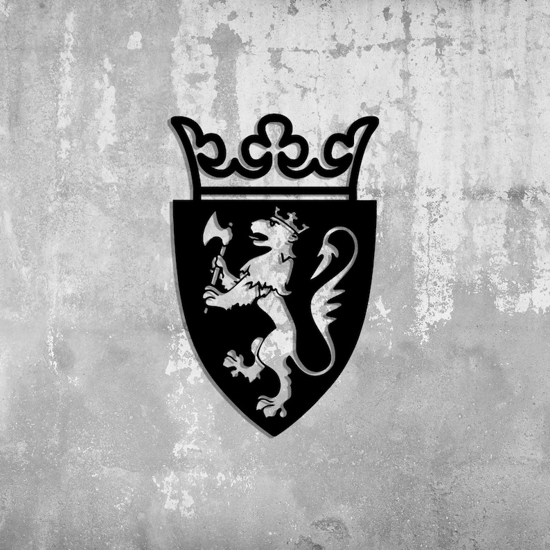 Coat of Arms of Norway, Norges Våpenskjold, Country Crests, Country ...