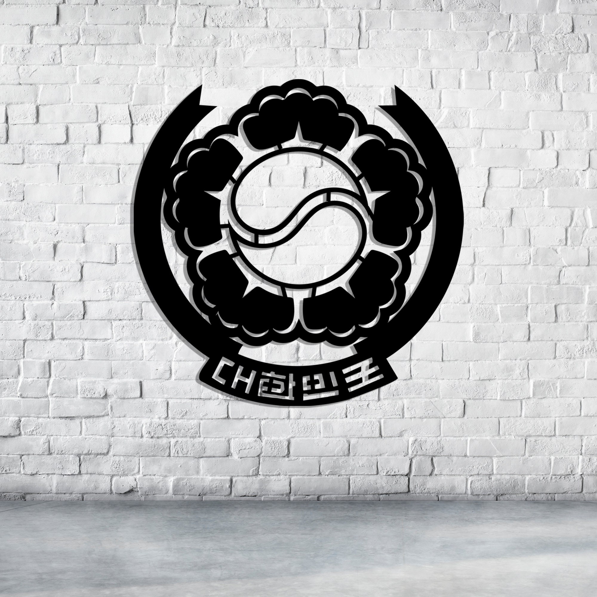 Emblem of South Korea, Country Crests, Country Crests Metal Wall Art ...