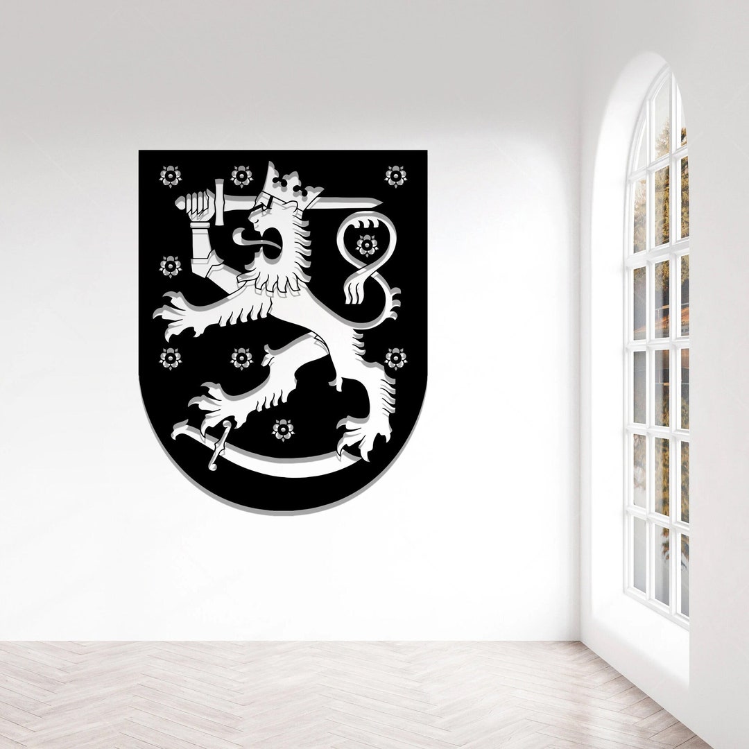 Coat of Arms of Finland, Suomen Vaakuna, Country Crests, Country Crests ...