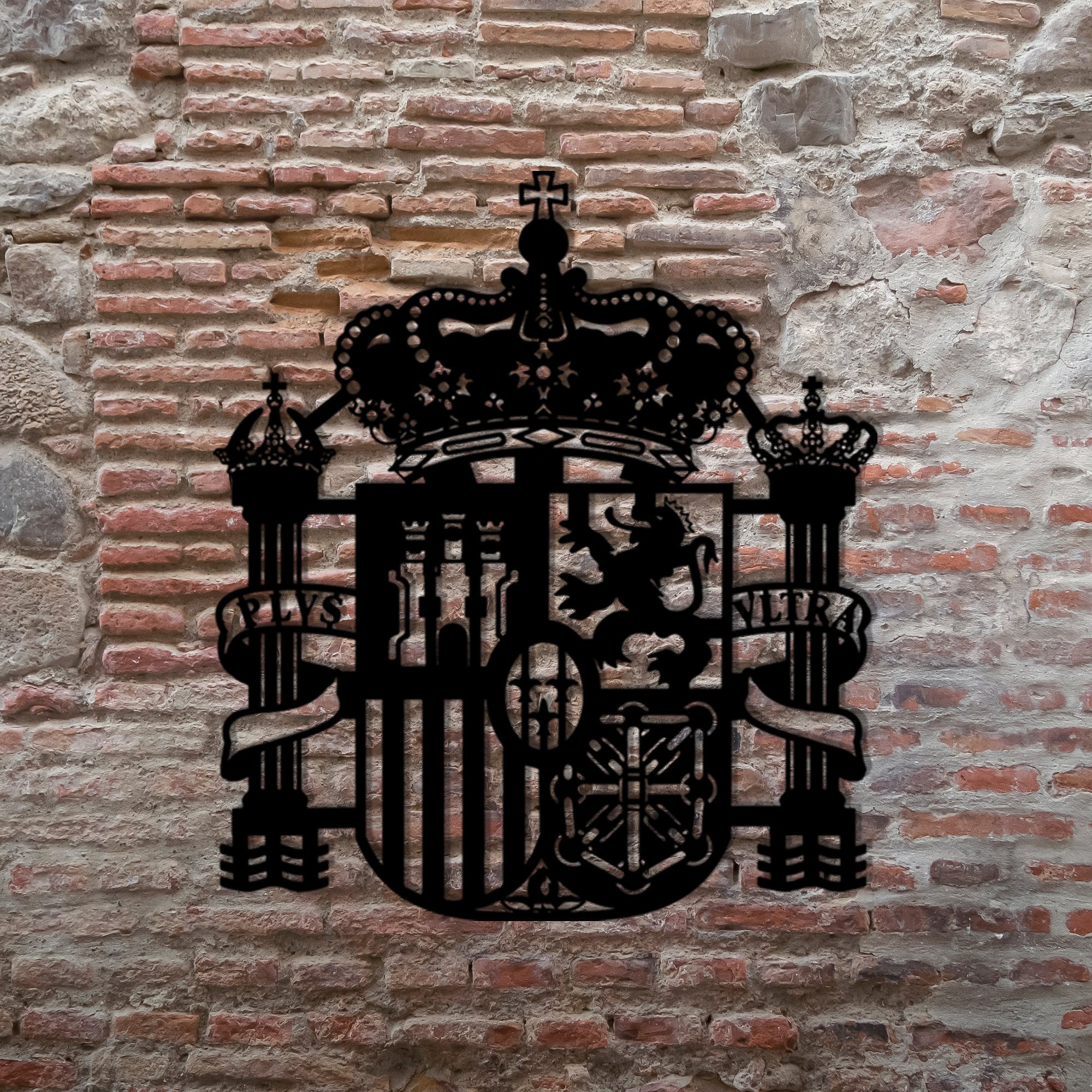 Coat of Arms of Spain, Country Crests, Country Crests Metal Wall Art ...