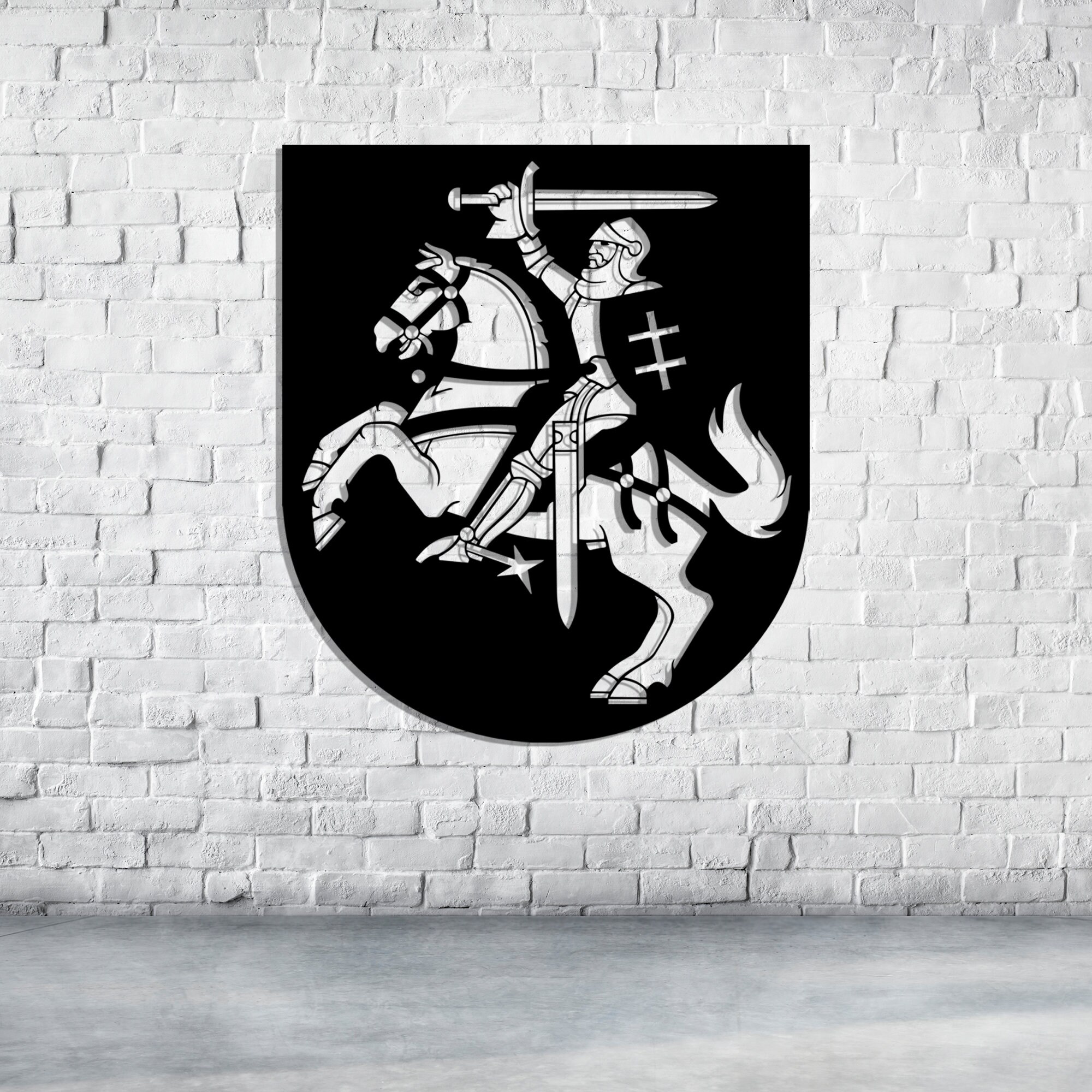 Coat of Arms of Lithuania, Lietuvos Herbas Vytis, Country Crests ...