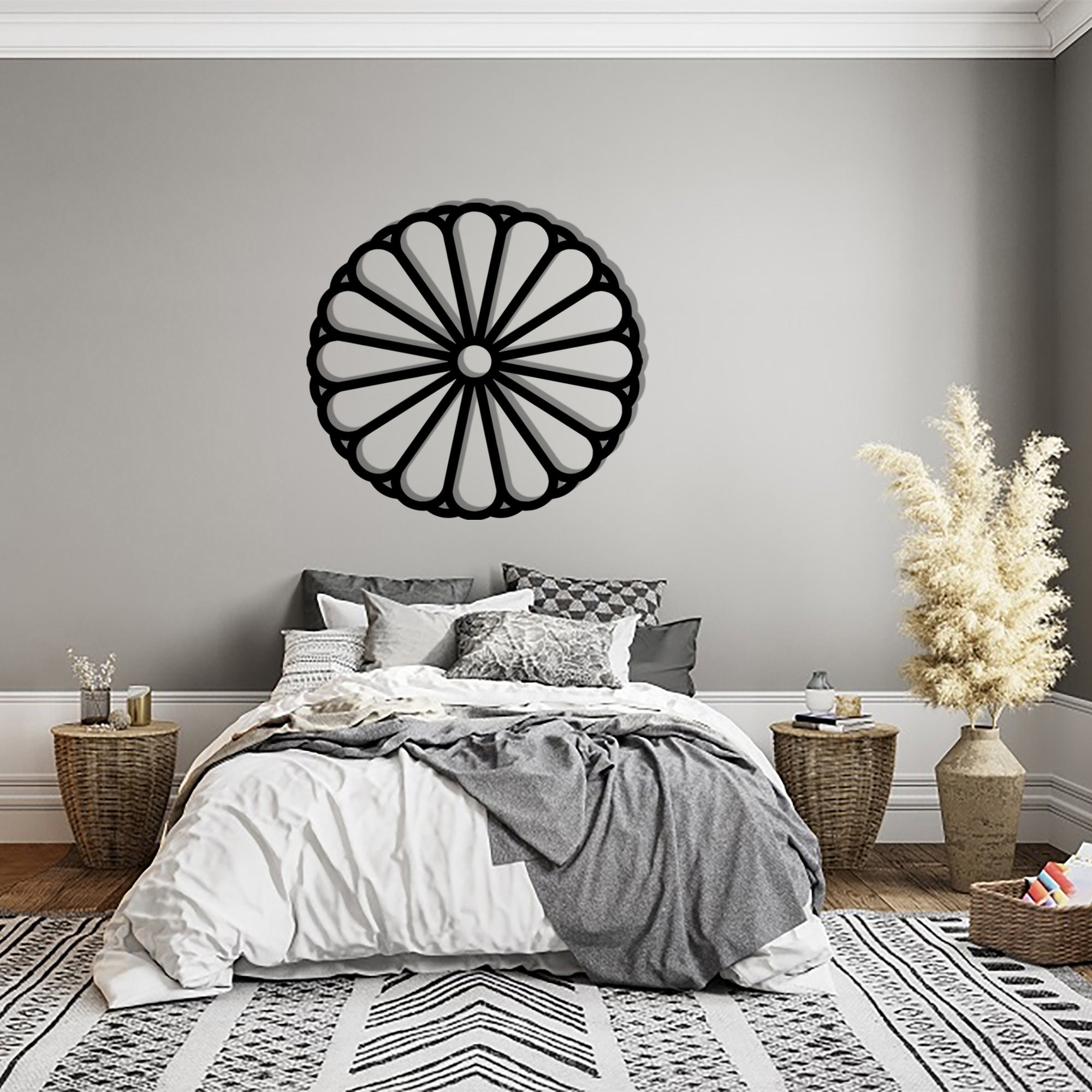 Kamon Symbols of Japan, Country Crests, Country Crests Metal Wall Art ...