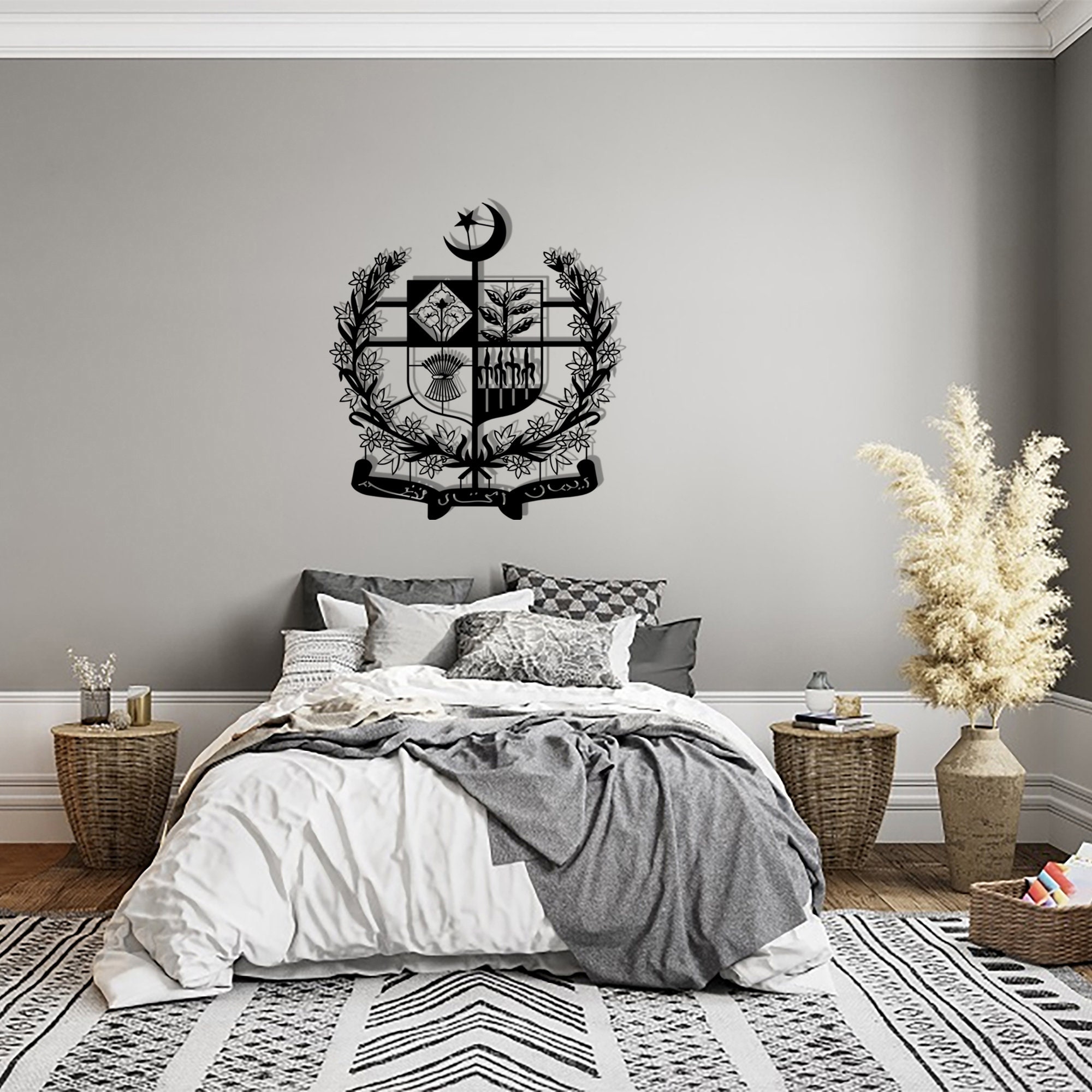 Coat of Arms of Pakistan, the State Emblem of Pakistan, Country Crests ...