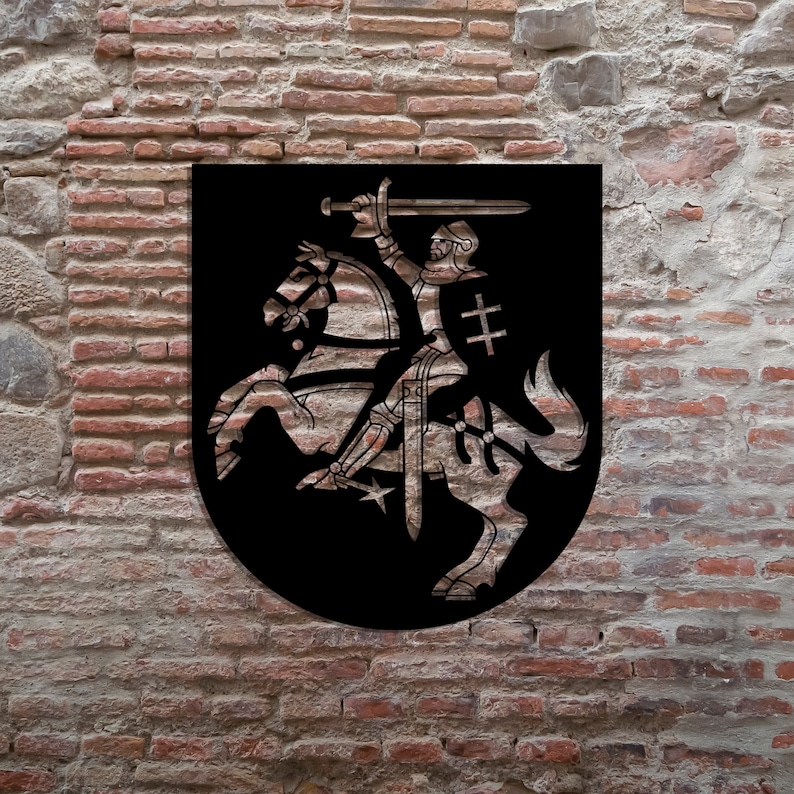 Coat of Arms of Lithuania, Lietuvos Herbas Vytis, Country Crests ...