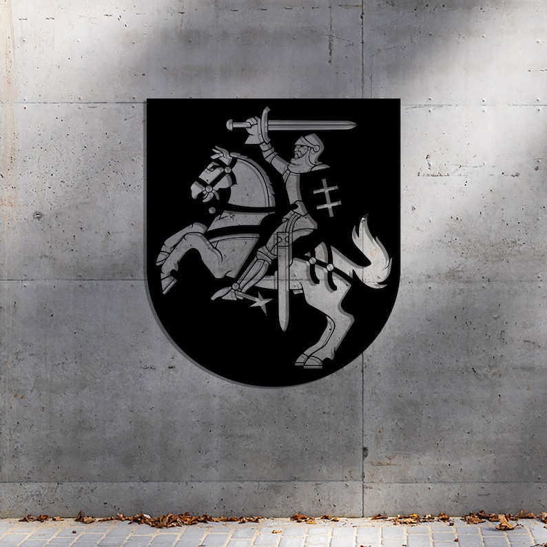 Coat of Arms of Lithuania, Lietuvos Herbas Vytis, Country Crests ...