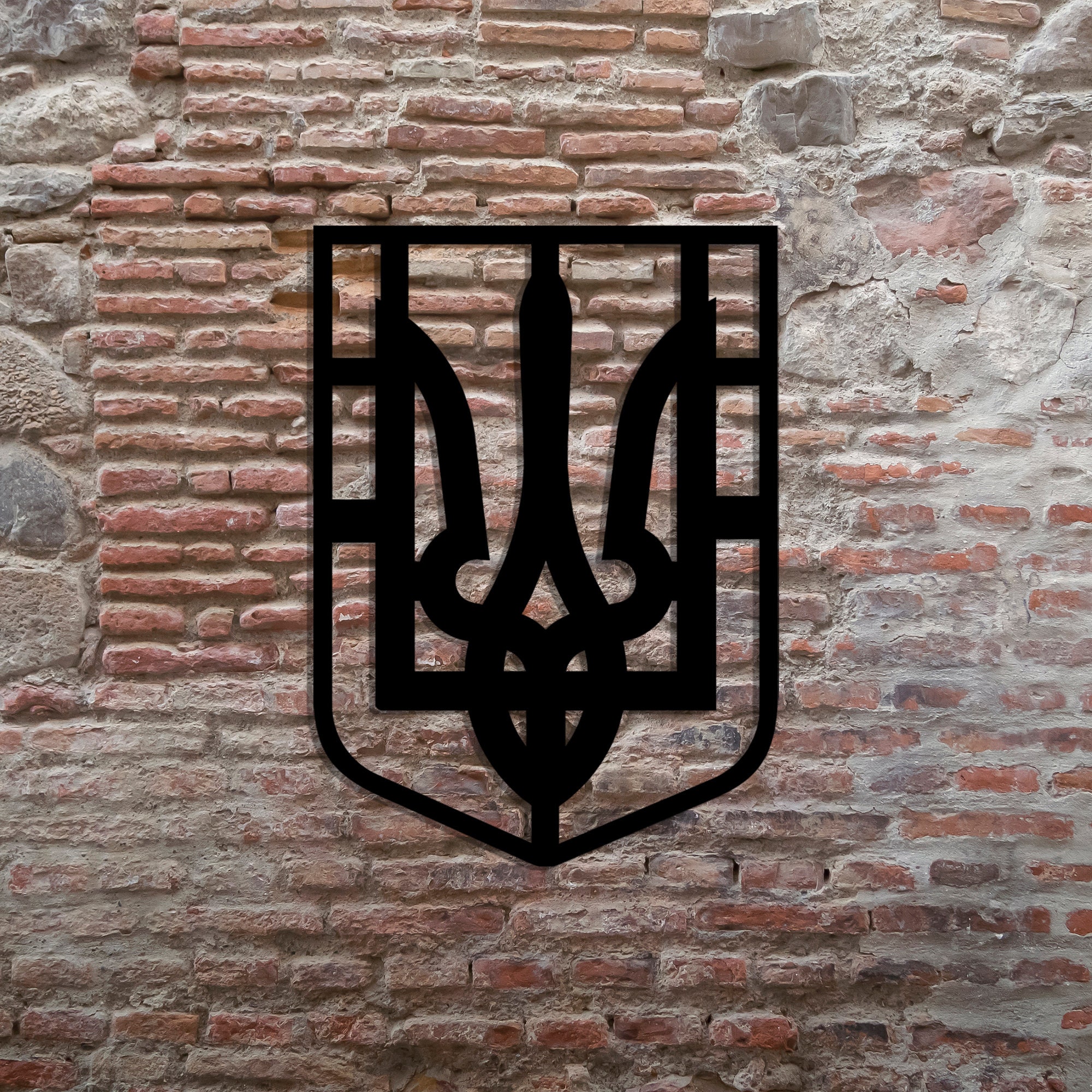 Coat of Arms of Ukraine Country Crests Country Crests Metal - Etsy