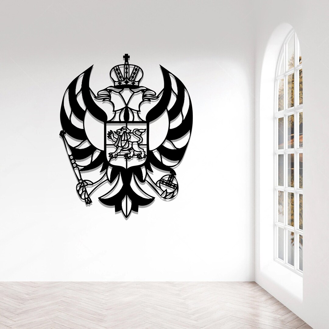 Coat of Arms of Montenegro, Country Crests, Country Crests Metal Wall ...