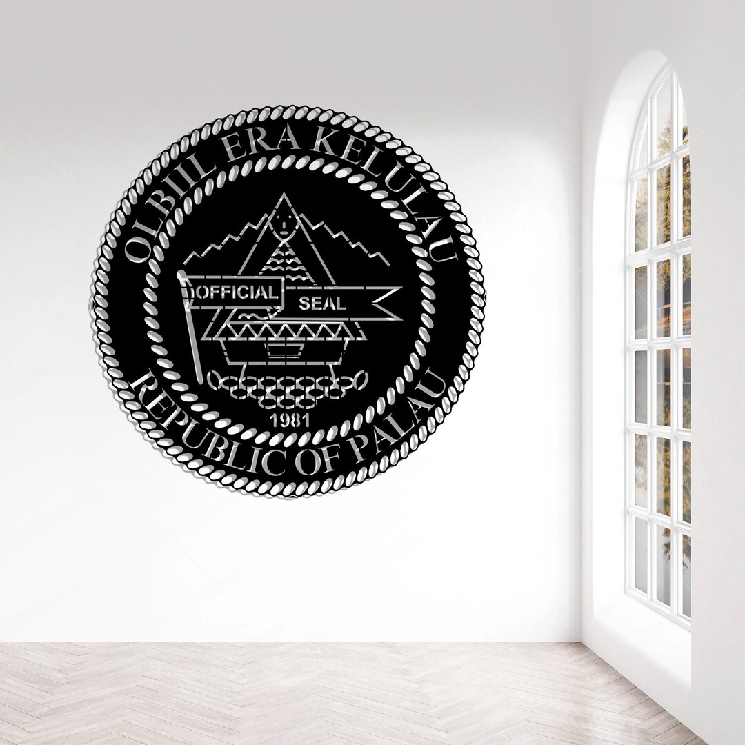 The Seal of Palau, Republic of Palau, Country Crests, Country Crests ...