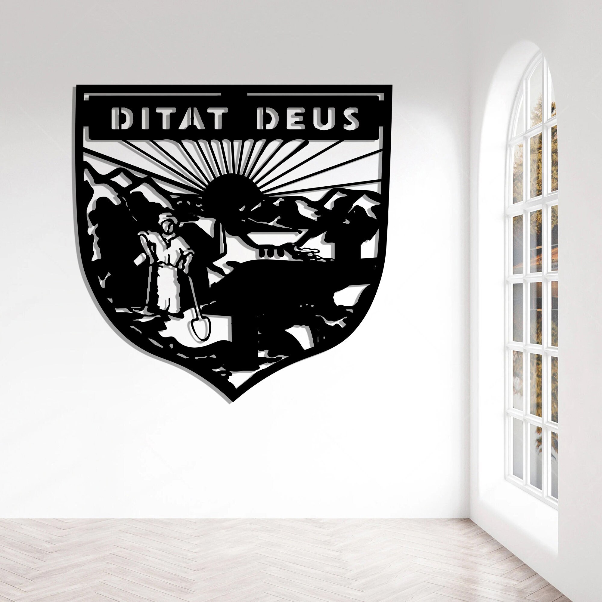 The Great Seal of the State of Arizona, Ditat Deus, Country Crests ...