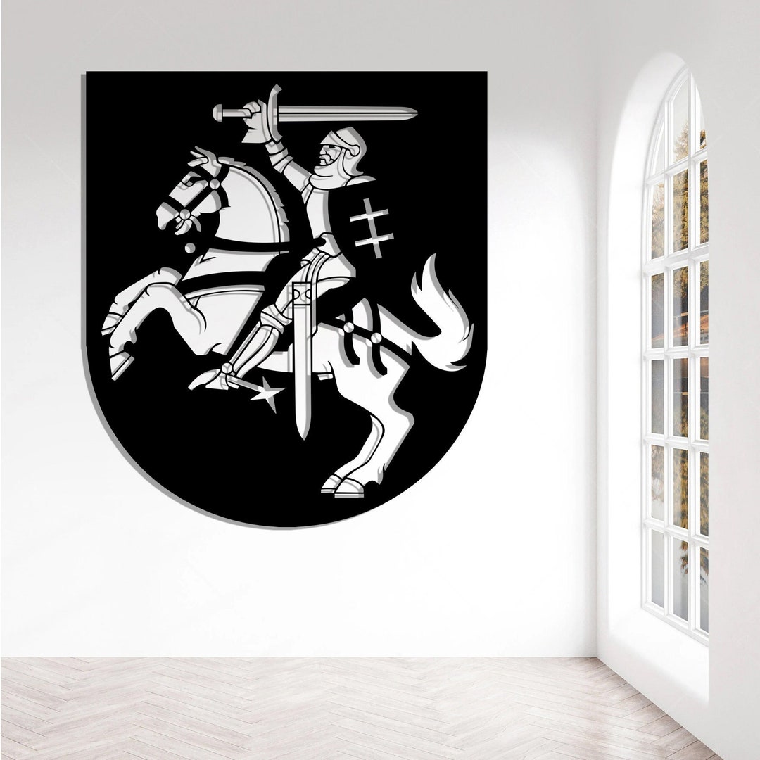 Coat of Arms of Lithuania, Lietuvos Herbas Vytis, Country Crests ...