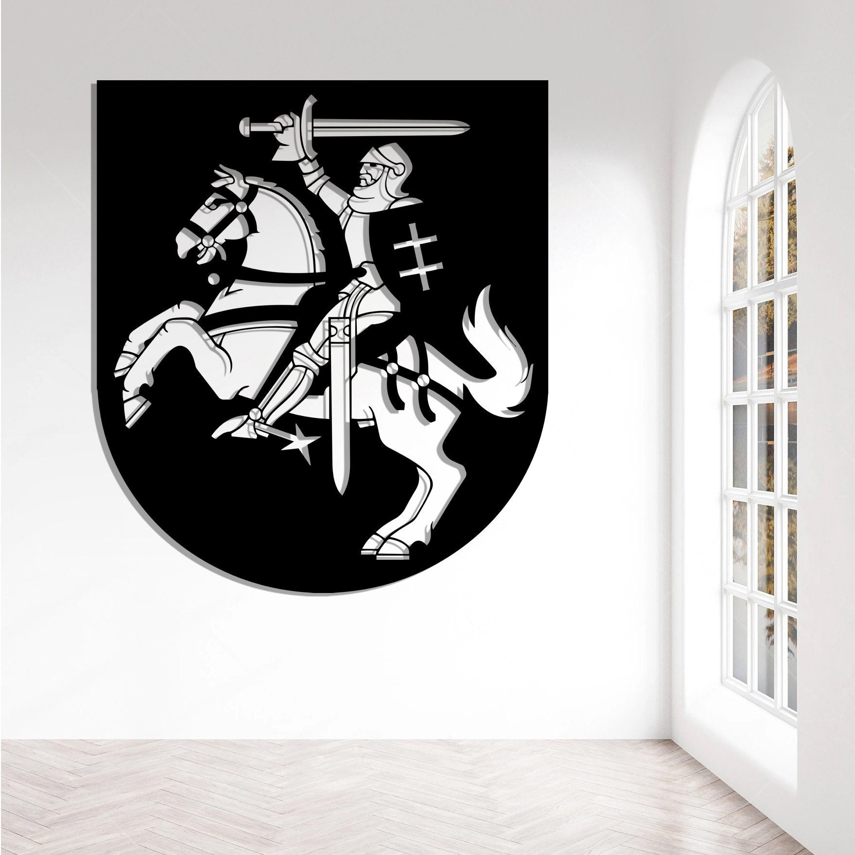 Coat of Arms of Lithuania, Lietuvos Herbas Vytis, Country Crests ...