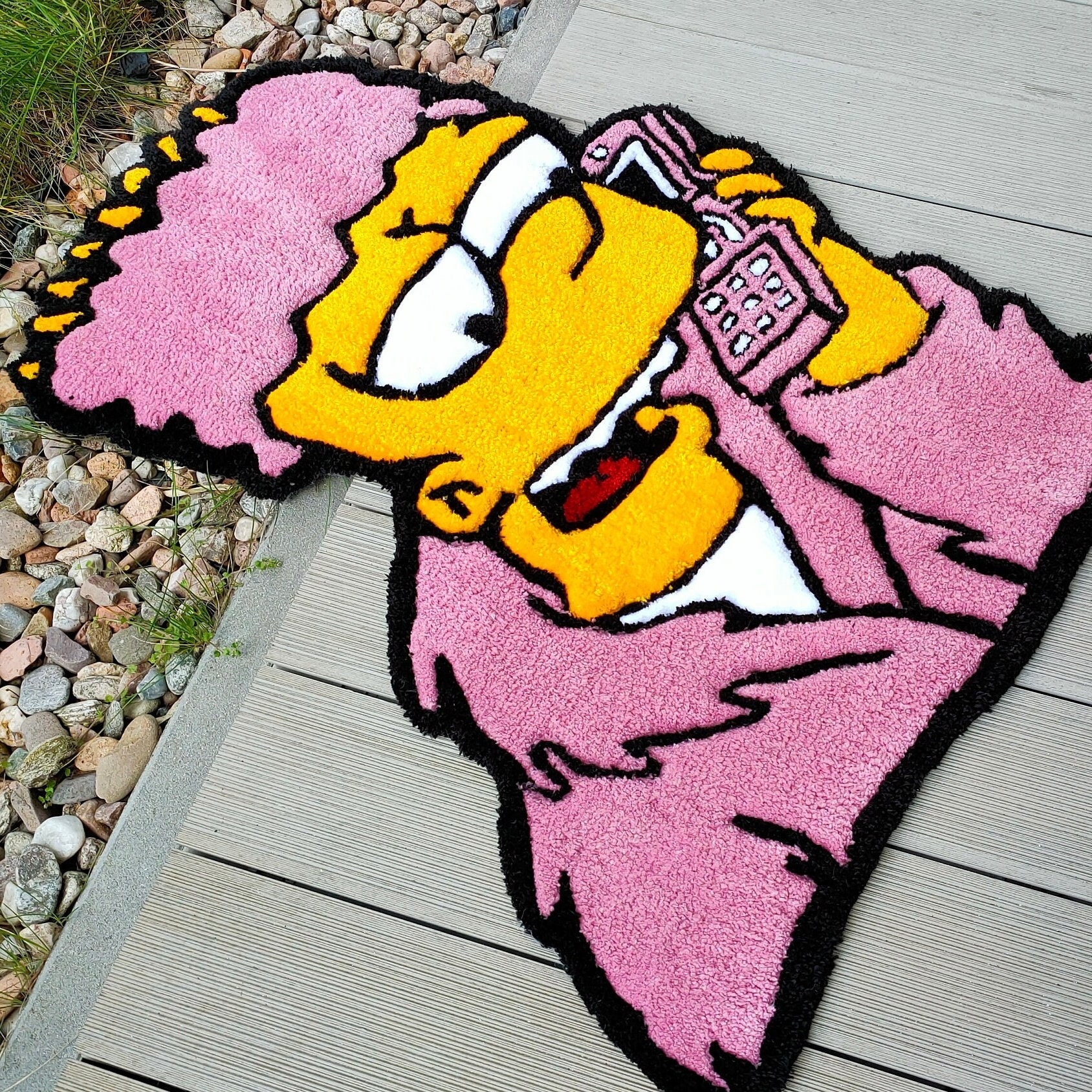 Simpson Bart Rugs - Etsy