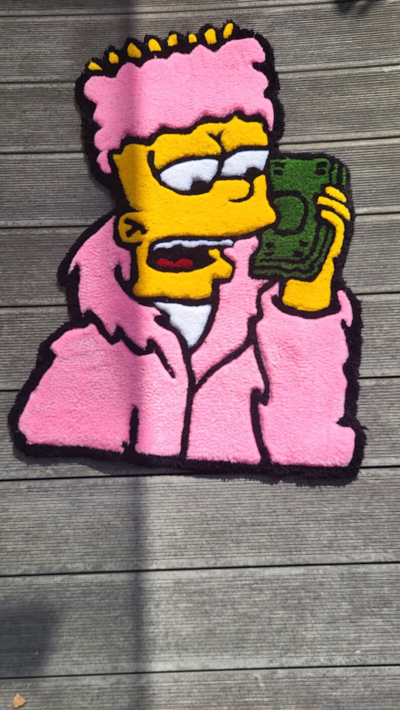 Bart Simpson Rugs - Etsy