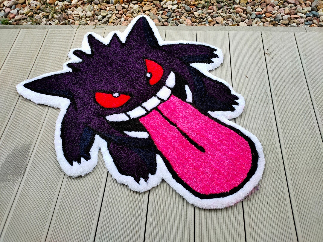 Pokemon Gengar Rug - Etsy
