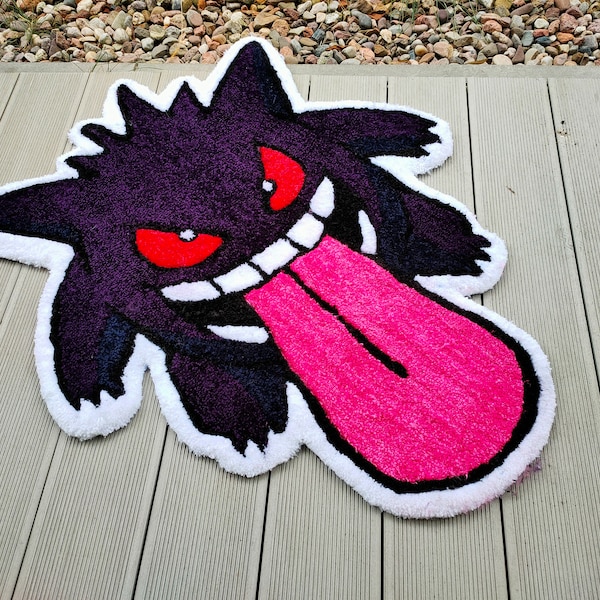 Gengar Rug - Etsy