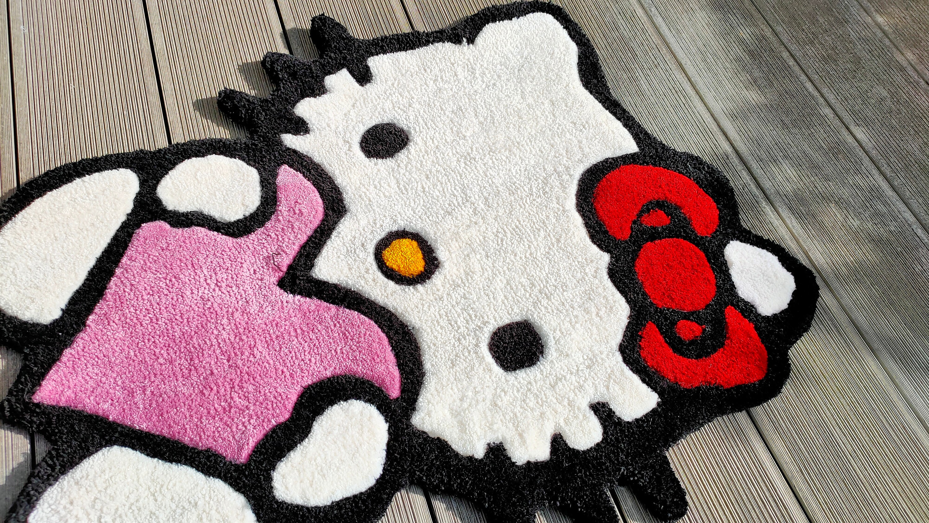 Hello Kitty Rugs - Etsy