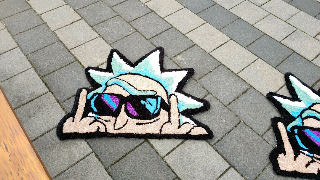 Rick and Morty Rugs - Etsy