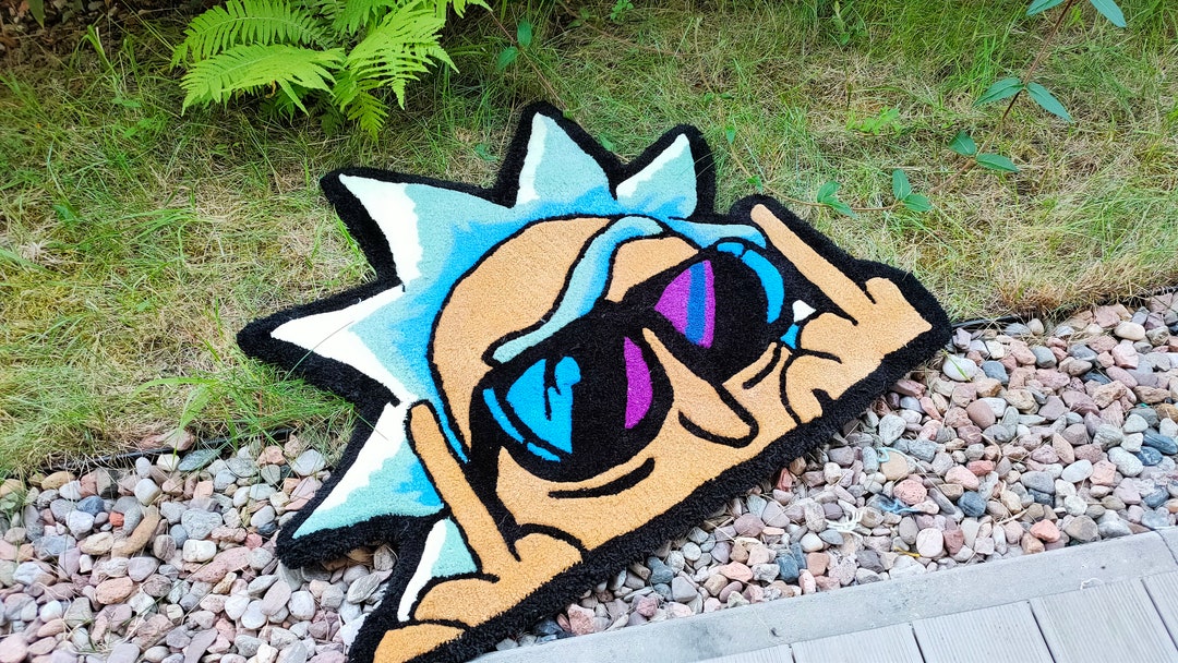 Rick and Morty Rugs - Etsy
