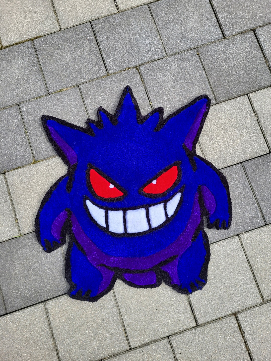 Gengar Pokémon Rug - Etsy