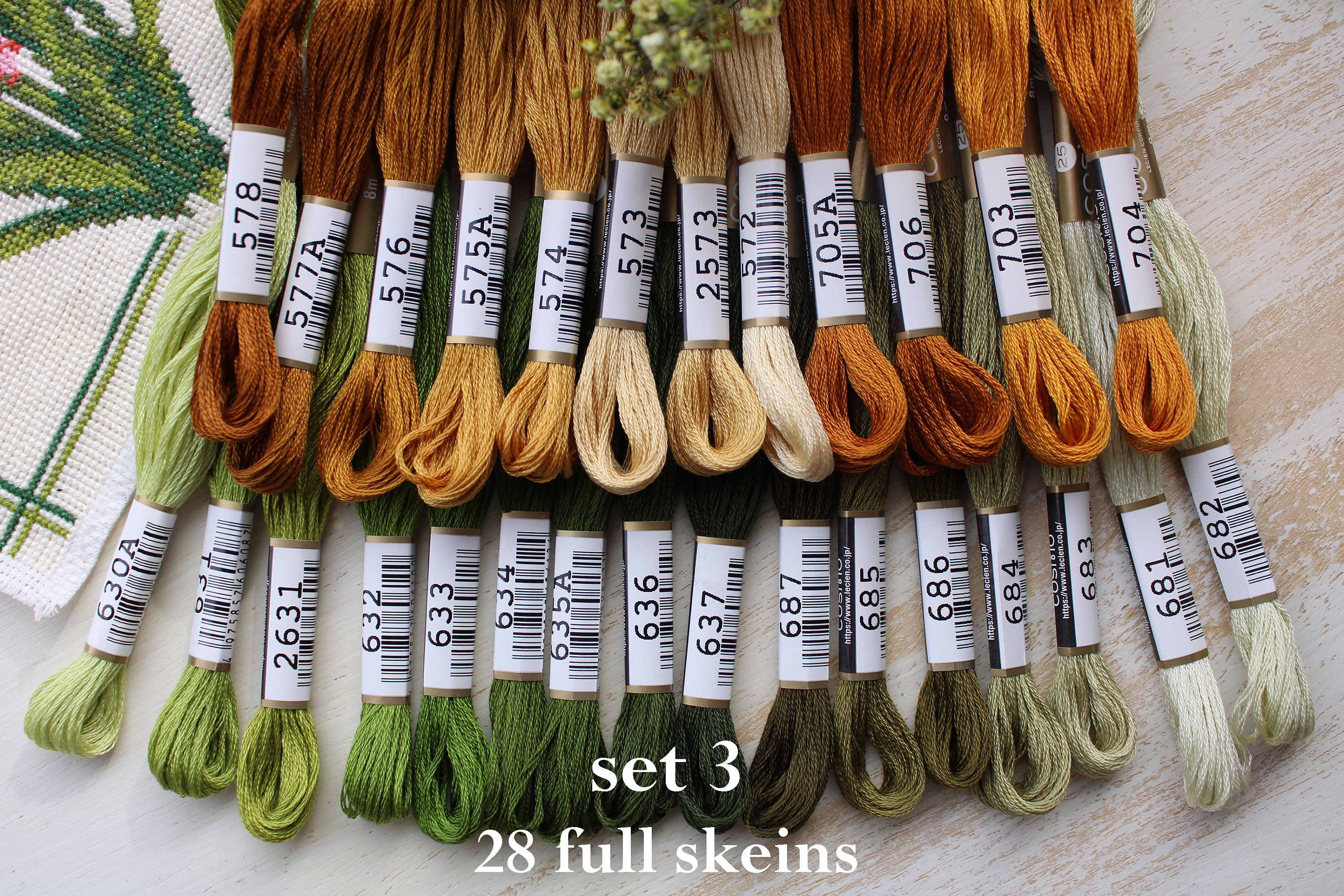 COSMO Embroidery Floss Bundles / Cosmo Thread Set / Cosmo - Etsy
