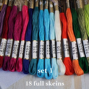 COSMO Embroidery Floss Bundles / Cosmo Thread Set / Cosmo Embroidery ...