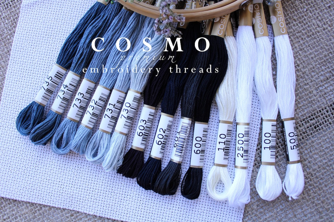 COSMO Embroidery Floss Bundles / Cosmo Thread Set / Cosmo Embroidery ...