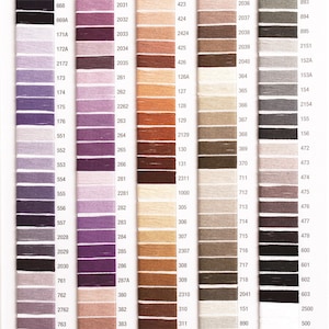 COSMO Embroidery Floss #25 / CUSTOM Cosmo Thread Set / COSMO Embroidery ...