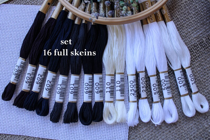 COSMO Embroidery Floss Bundles / Cosmo Thread Set / Cosmo Embroidery ...