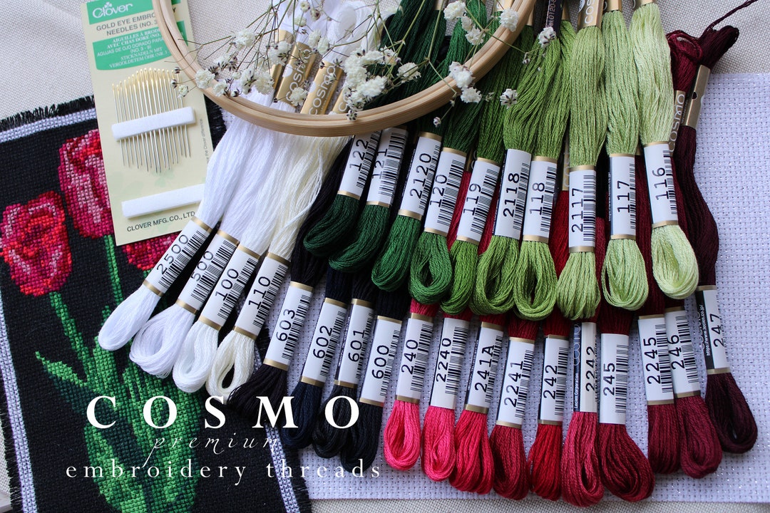 COSMO Embroidery Floss Bundles / Cosmo Thread Set / Cosmo - Etsy